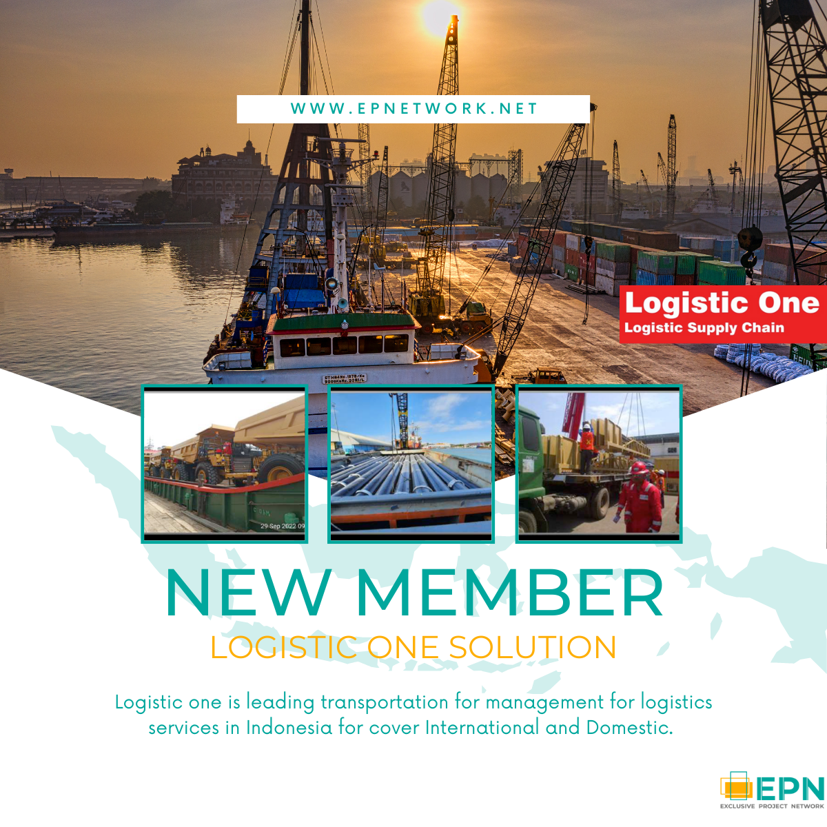 MEMBER ALERT - Logistic One - EPN Exclusive Project Network - MEMBER ...